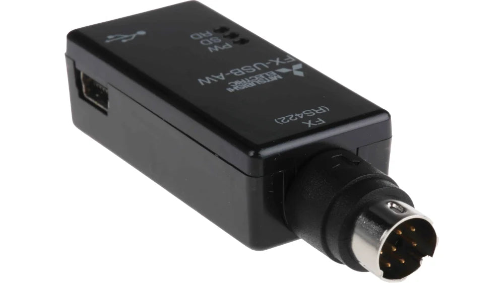 Conversor USB a FX RS422, incluye cable USB y CD-ROM con driver Mitsub – Industrias GSL