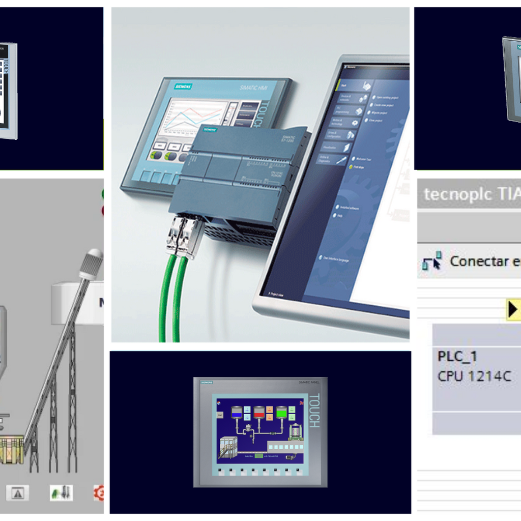 Pantallas HMI para PLC: Qué son, tipos y sus funciones – Industrias GSL