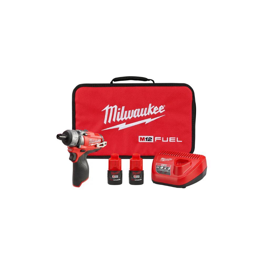 Destornillador hexagonal de 2 velocidades M12 FUEL 1/4" Milwaukee 2402 ...