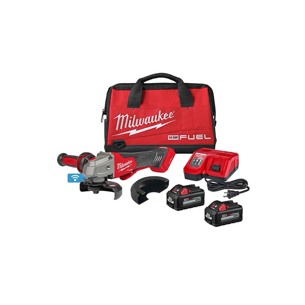 Amoladora de frenos M18 FUEL 4-1/2"/5" ONE-KEY Milwaukee 2882-22 ...