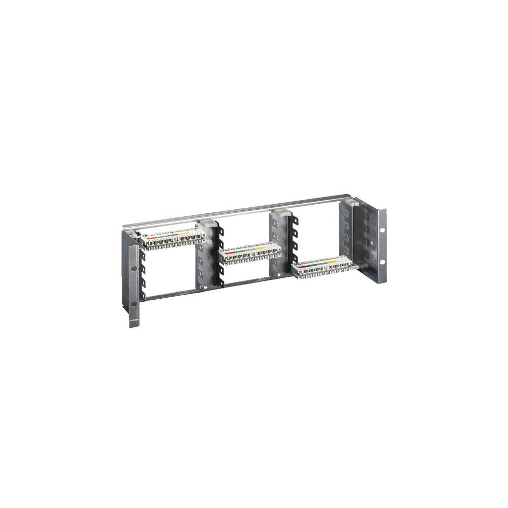 Unidad soporte de 3 UA para regletas LSA-Plus, máx. 150 pares Rittal 7 ...