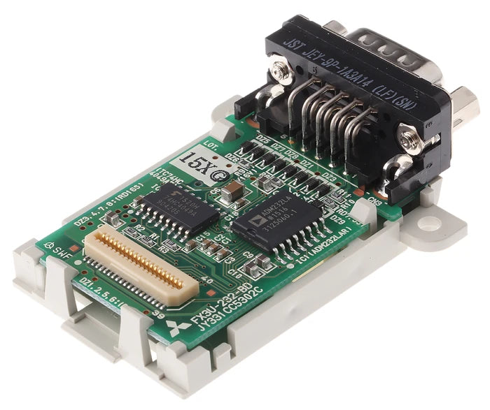 Tarjeta interfaz FX3U RS232C Mitsubishi FX3U-232-BD – Industrias GSL