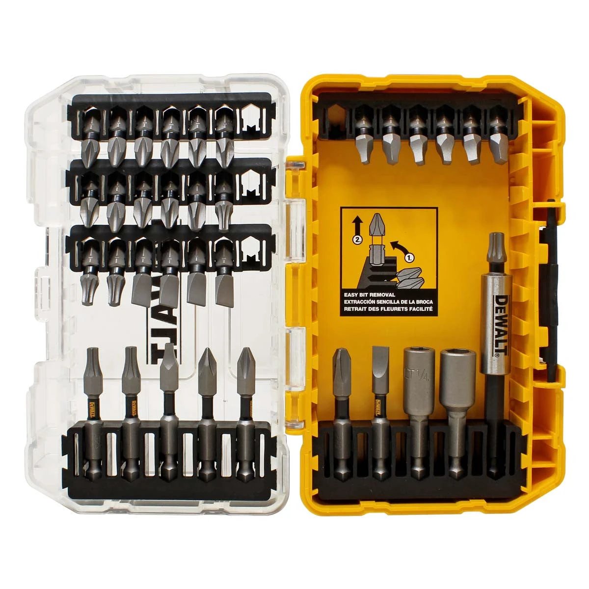 Juego de 35 Puntas para Atornillador DeWalt DWA35SET – Industrias GSL